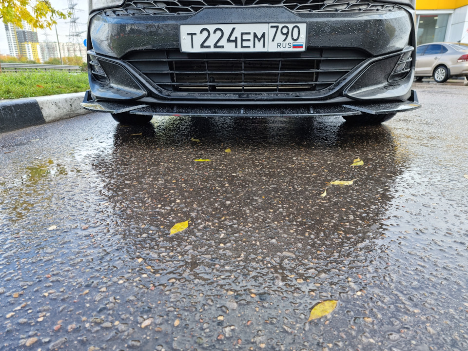 Сплиттер Пороги Элероны — KIA K5 (3G), 2,5 л, 2020 года | тюнинг | DRIVE2