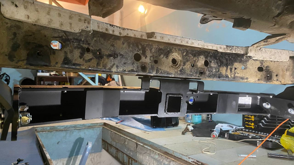 Есть камера, но парктроникам быть… дтп, фаркоп — Toyota Land Cruiser ...