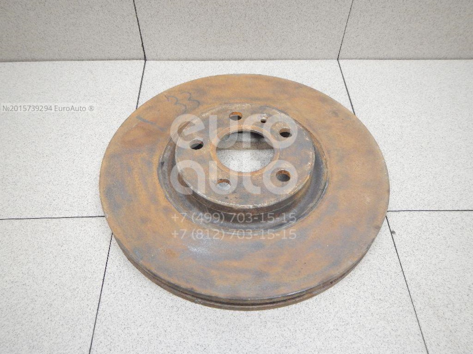 31665446 Тормозной диск высокоуглеродистый с покрытием PRO+. Передняя ...