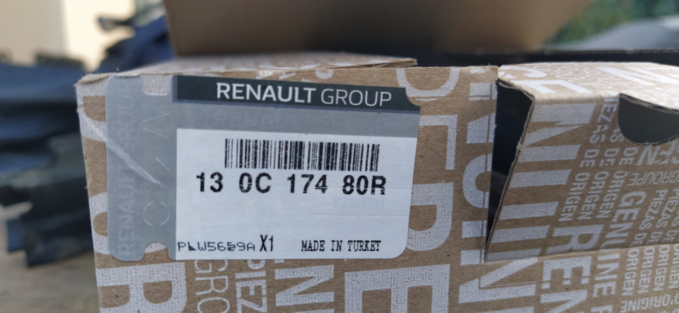 130C17480R Комплект привода распредвала RENAULT | Запчасти на DRIVE2