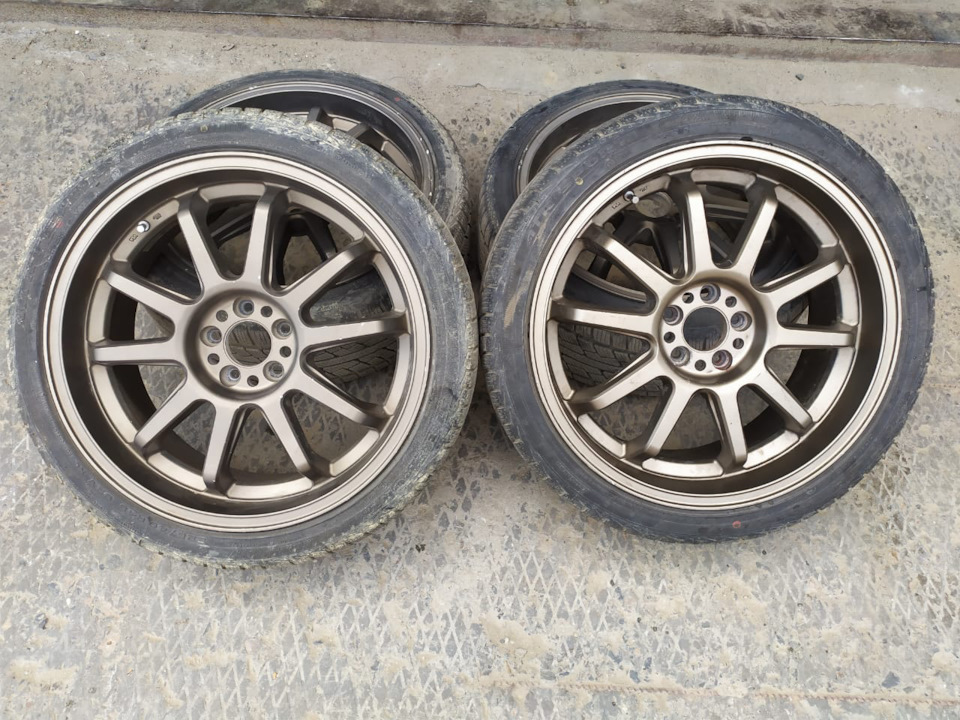 Work vs 5Zigen — Subaru Legacy (BL/BP), 2 л., 2007 года | тюнинг | DRIVE2