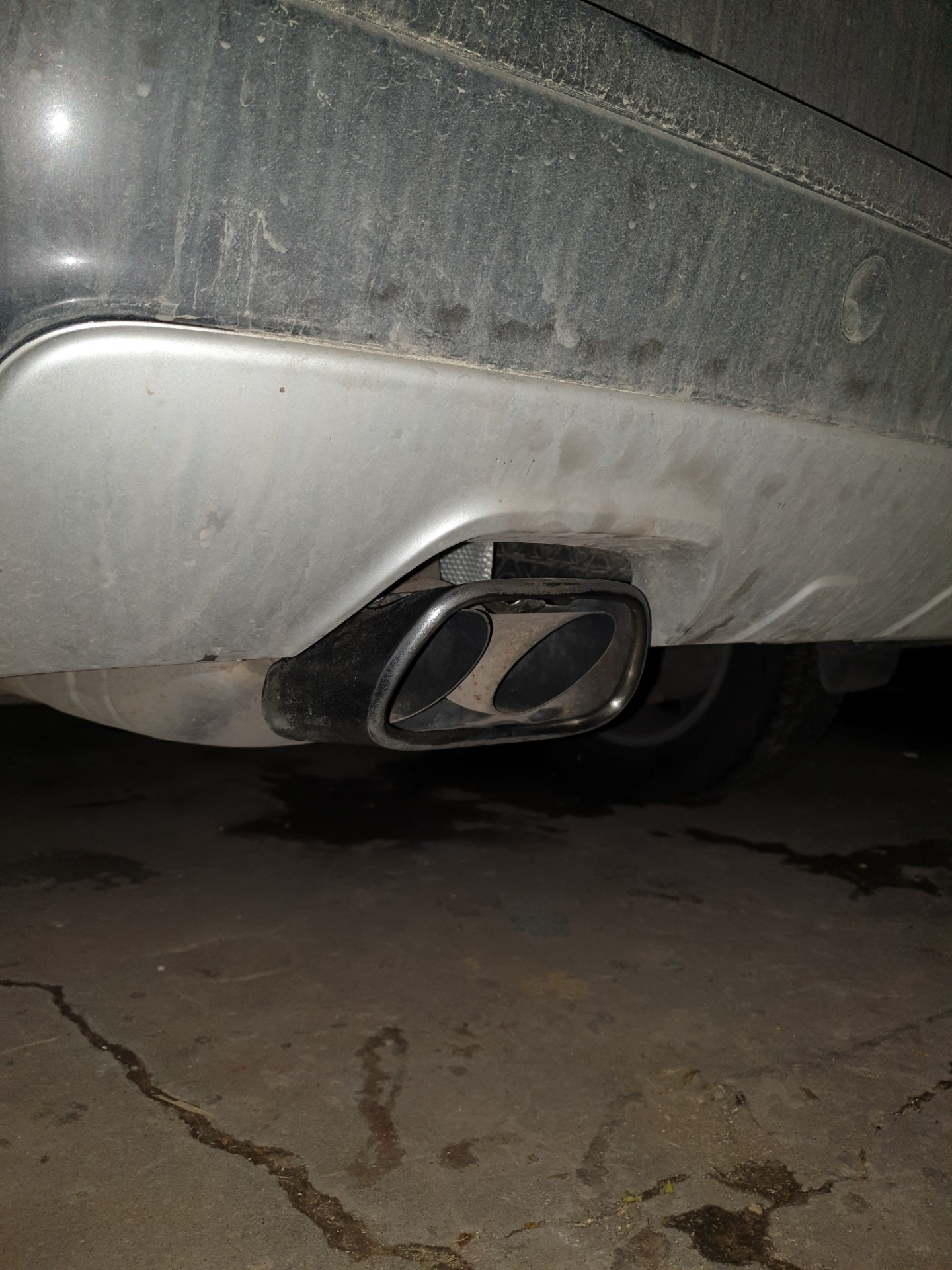 Насадка на глушитель (часть2) — Volvo XC90 (1G), 2,4 л, 2013 года ...