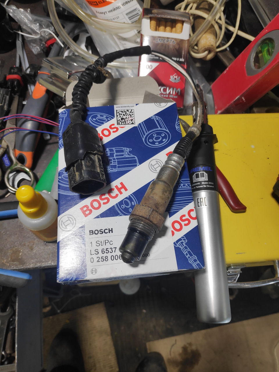 0258006537 Лямбда зонд (датчик кислорода) BOSCH | Запчасти на DRIVE2