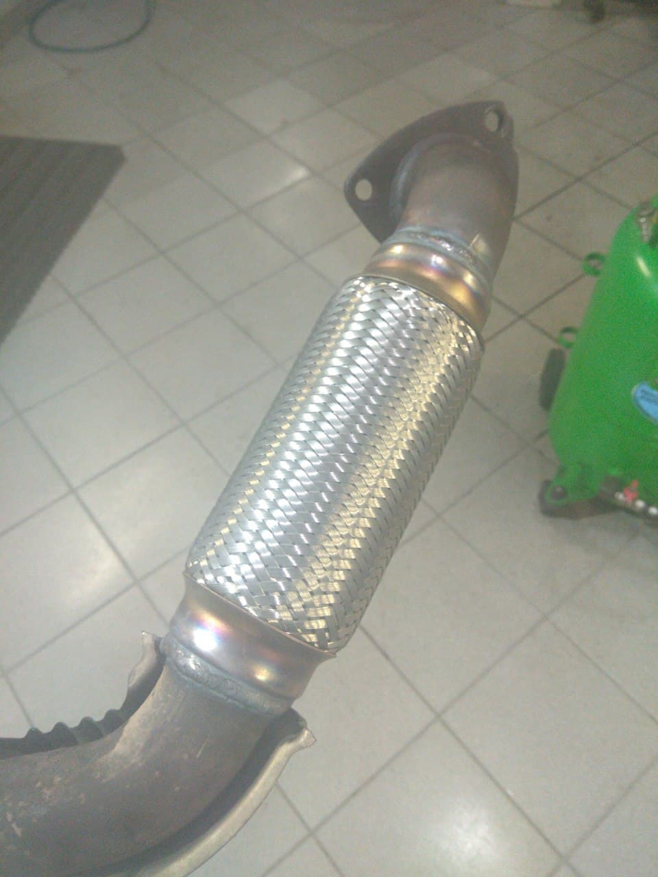 Замена прокладок теплообменника, корпуса термостата №2 и переварка ...