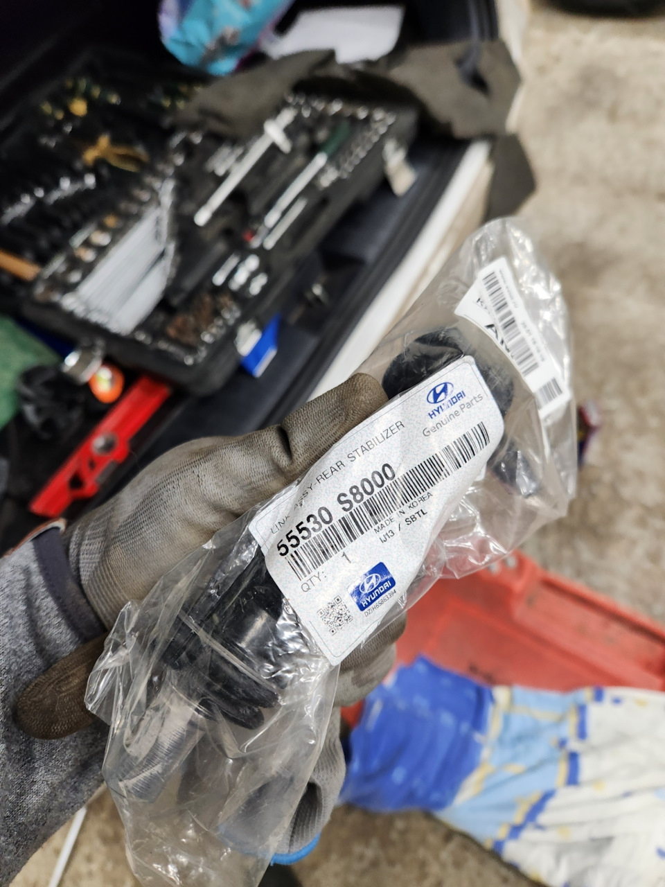 Небольшой ремонт — Hyundai Palisade (1G), 2,2 л, 2020 года | запчасти ...