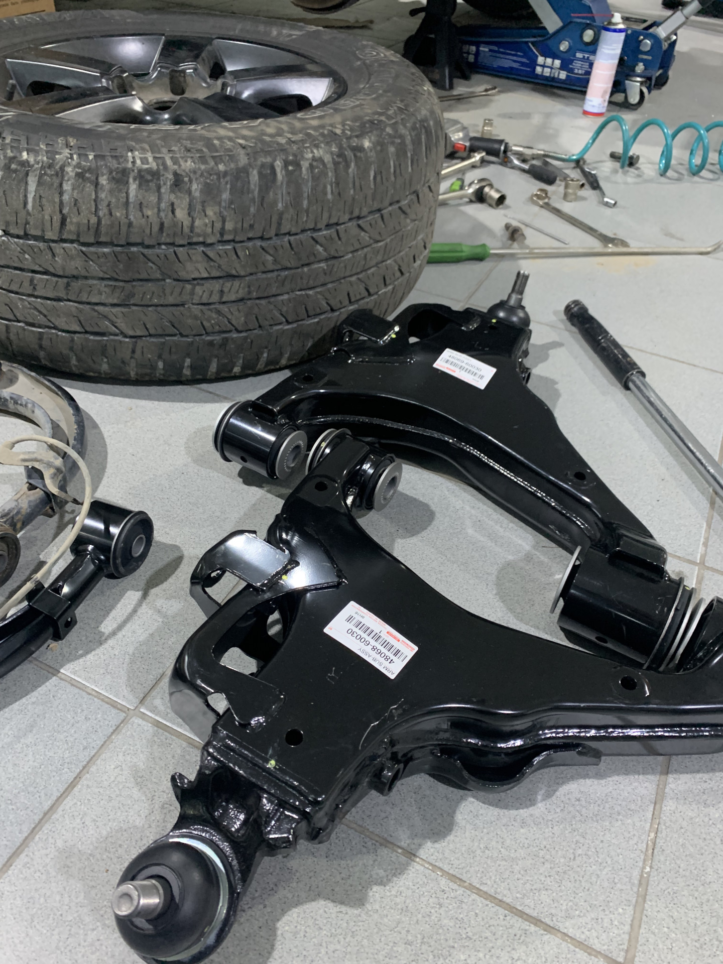 Капиталка 3. Сборка машины — Toyota Land Cruiser 200, 4,5 л, 2011 года ...