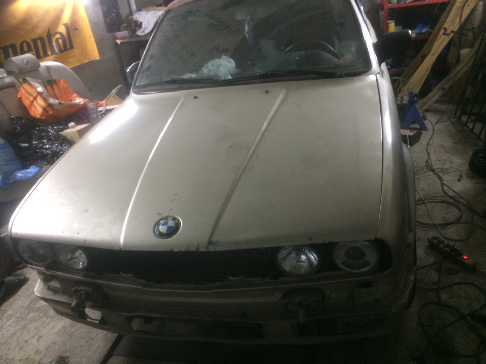 E30 swap m52 часть 2 — BMW 3 series (E30), 2 л, 1988 года | своими ...