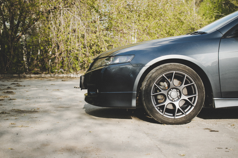 Диски LS FLOW FORMING RC07 с резиной Federal RS-RR R17 на обмен — Honda Accord Euro R (CL7), 2 л ...