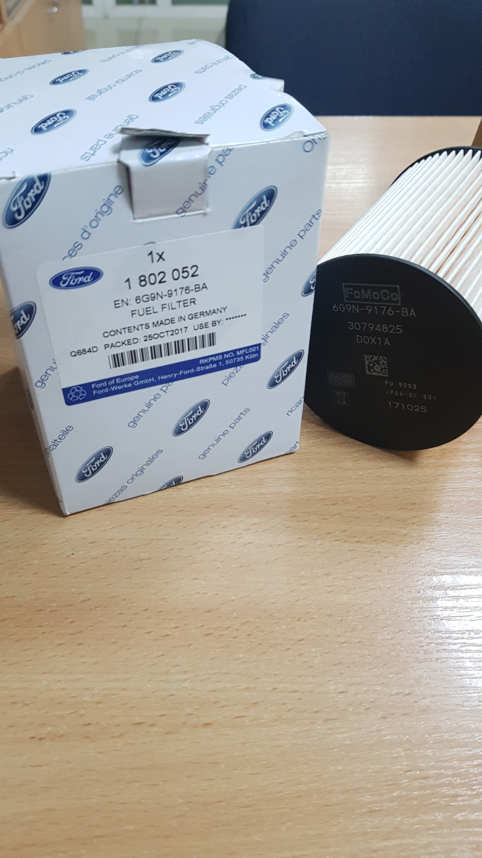 1802052 Фильтр топливный VOLVO C30/V70 2.4 D/ MONDEO 2.0D 07- Ford ...