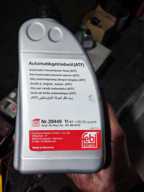 A0019896803 Масло трансмиссионное ATF 3353 красное Mercedes | Запчасти ...