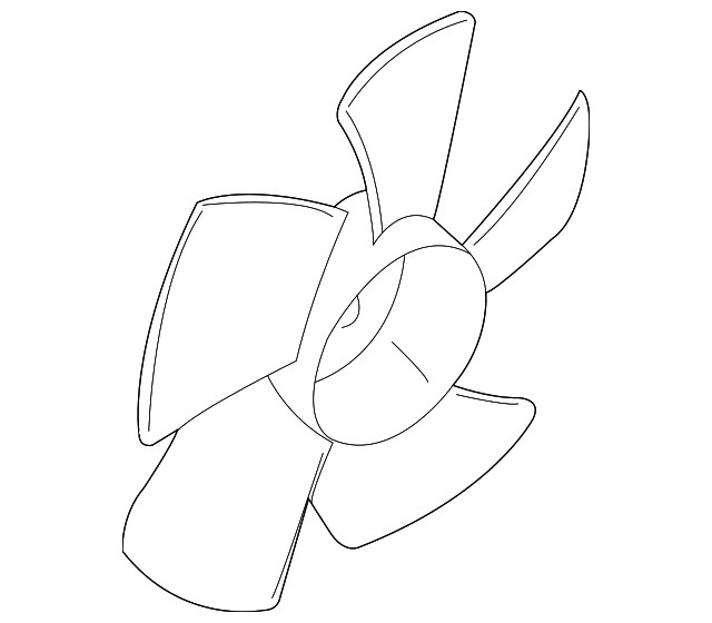 MR464708 Вентилятор охлаждения радиатора Mitsubishi | Запчасти на DRIVE2