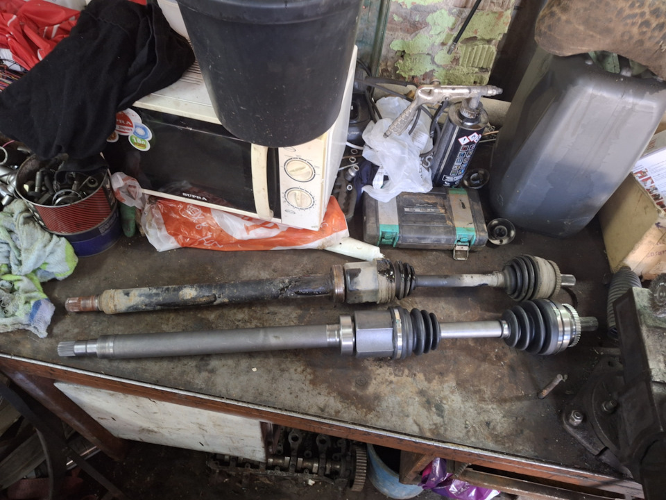 #67. Замена правого привода — Volvo S60 (1G), 2,4 л, 2007 года | визит ...