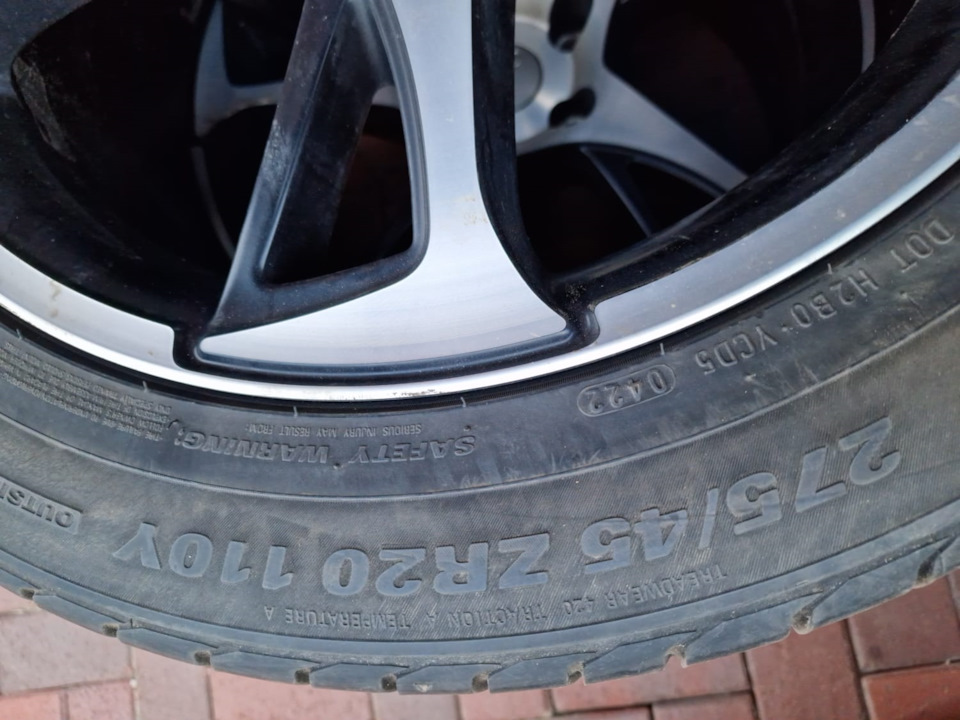 Шины летние Kumho 275/45 R20, кованые диски ABT 9Jx20 ET50 5x130 на ...