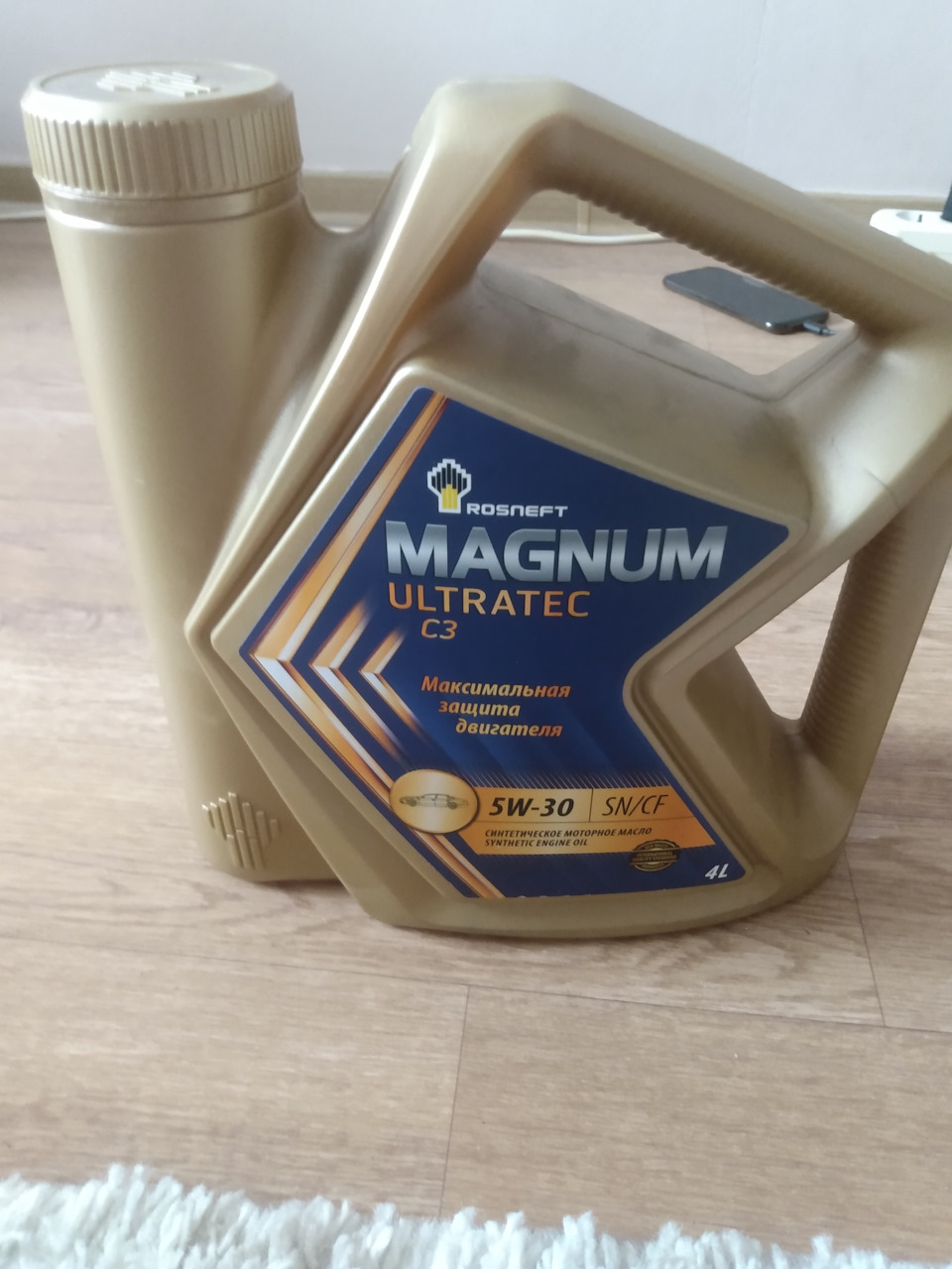 Масло Rosneft Magnum ultratec C3 не понравилось((( Татнефть рулит ...