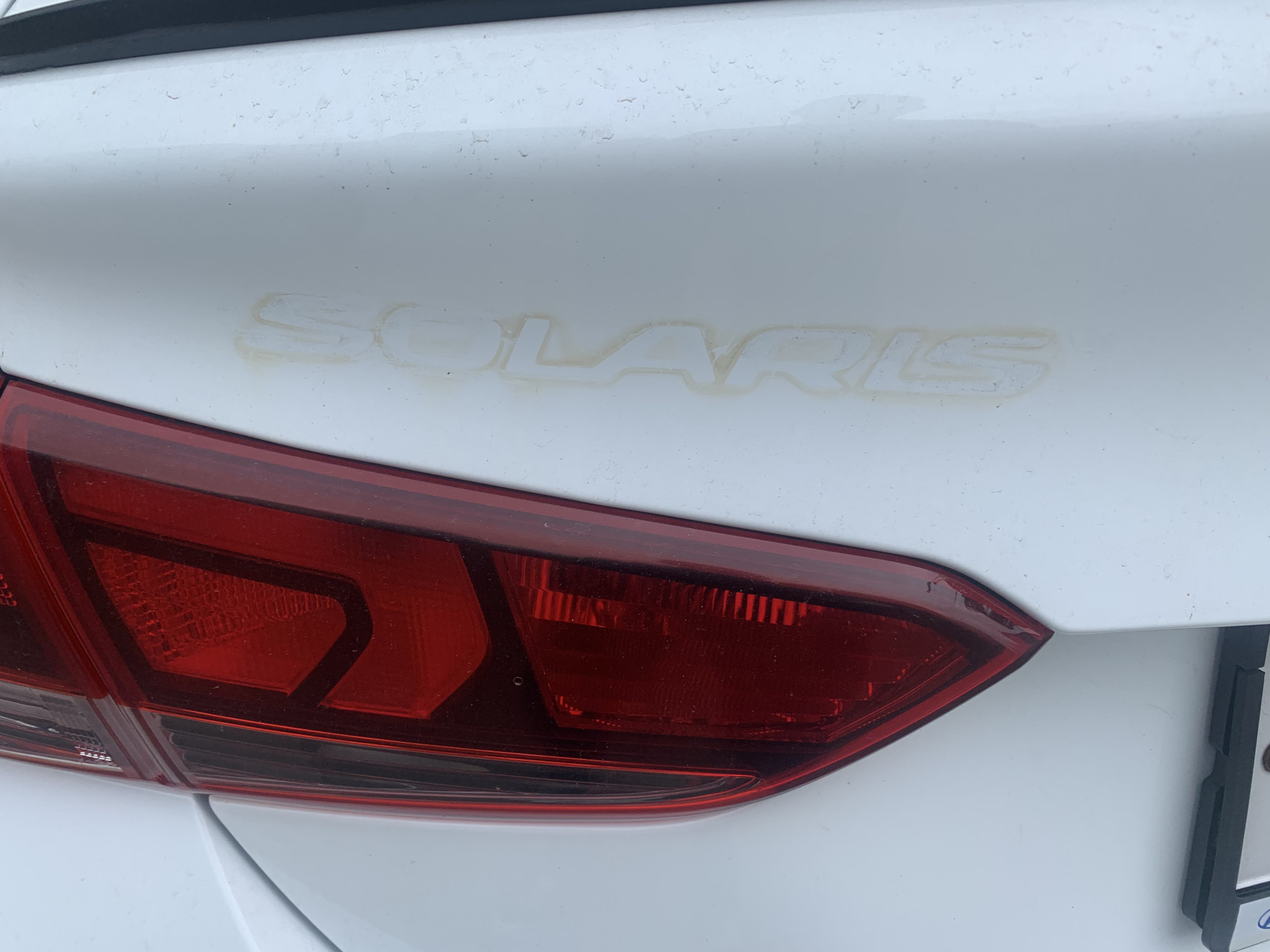 Новый значок хендай — Hyundai Solaris (2G), 1,6 л, 2018 года | тюнинг ...