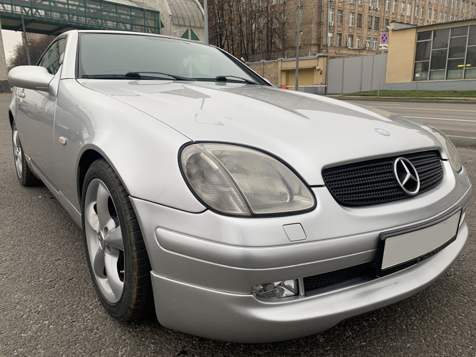 Поставил обвес. Новый вид кабрика. — Mercedes-Benz SLK (R170), 2,3 л ...