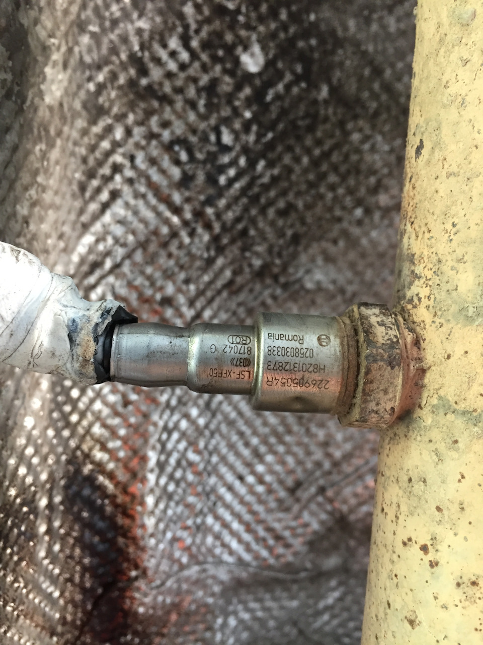 Победили check со второй попытки. Датчик кислорода после катализатора ...