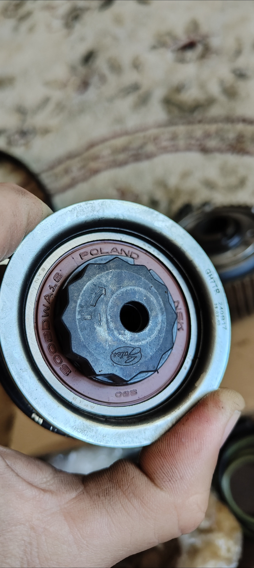 Замена ГРМ +замена фазорегуляторы — Volkswagen Touran (2G), 1,4 л, 2018 ...