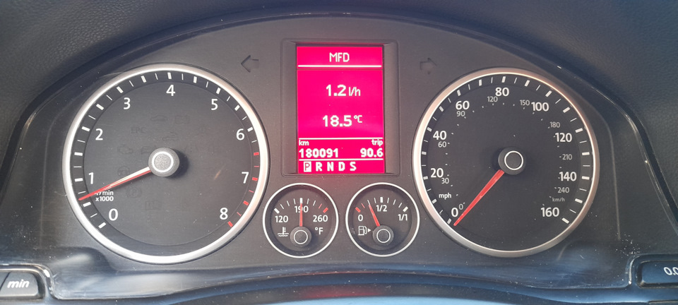 Instrument cluster — Volkswagen Jetta V, 2,5 л, 2009 года | электроника ...
