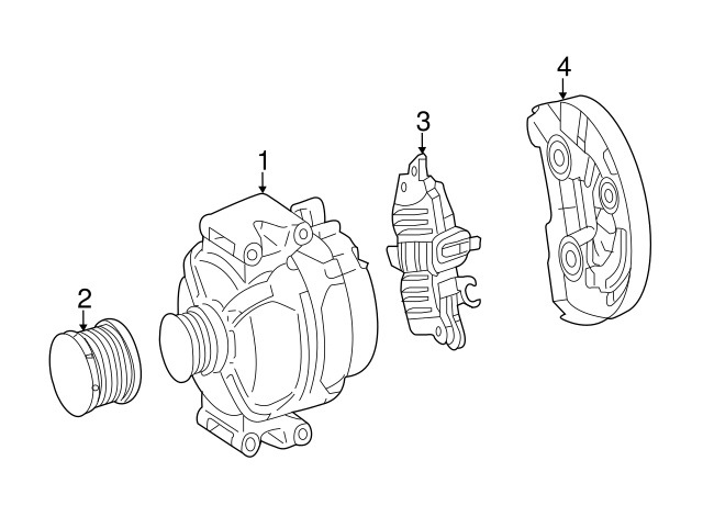 A0009060922 Генератор Mercedes | Запчасти на DRIVE2