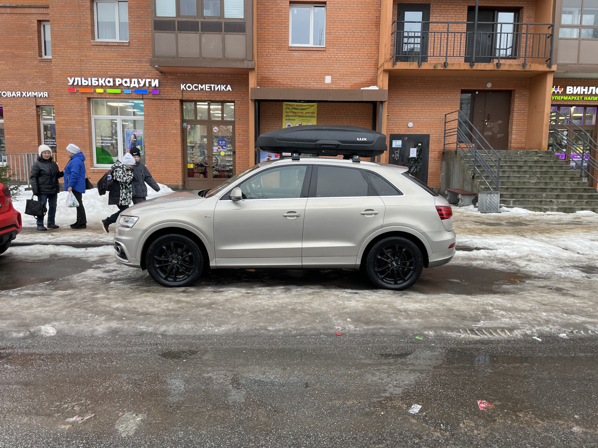 Пружины golf plus на q3 — Audi Q3 (1G), 2 л, 2013 года | видео | DRIVE2