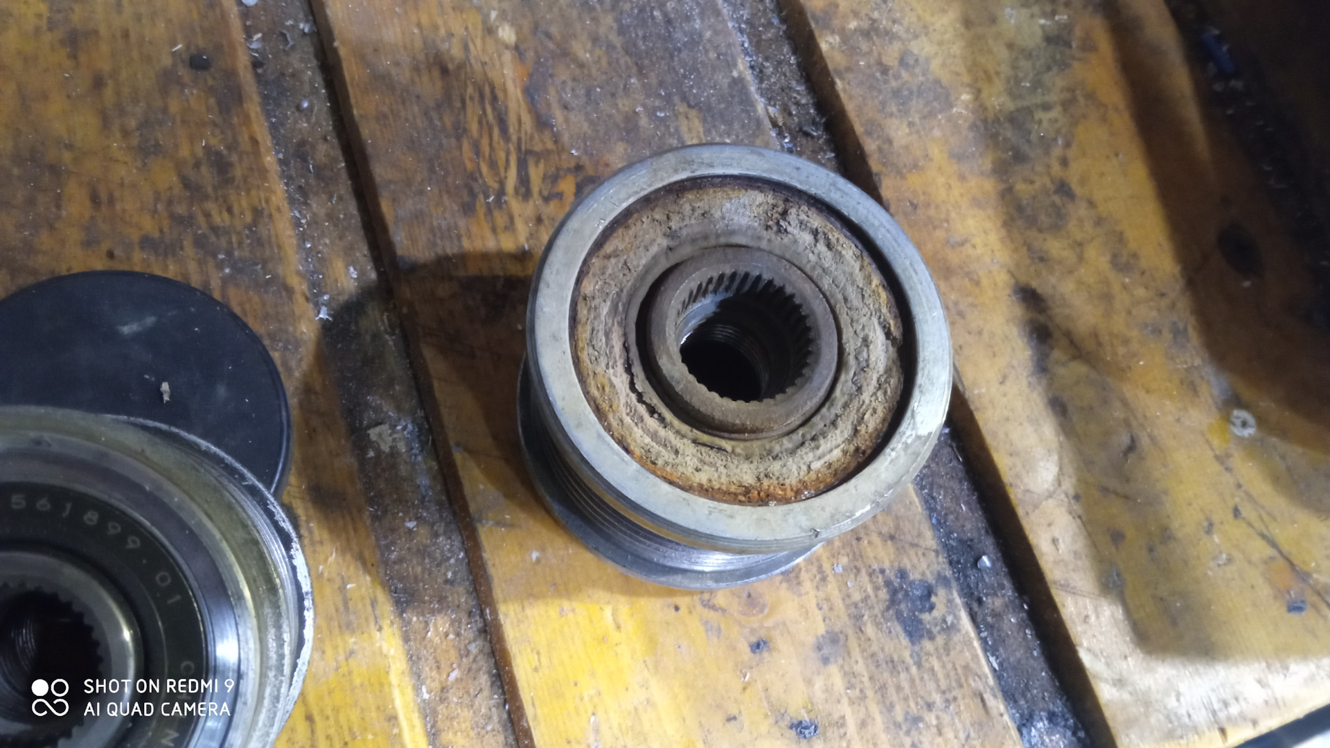 Замена шкивов на генераторе E-4WD и бортового генератора. — Nissan Note ...