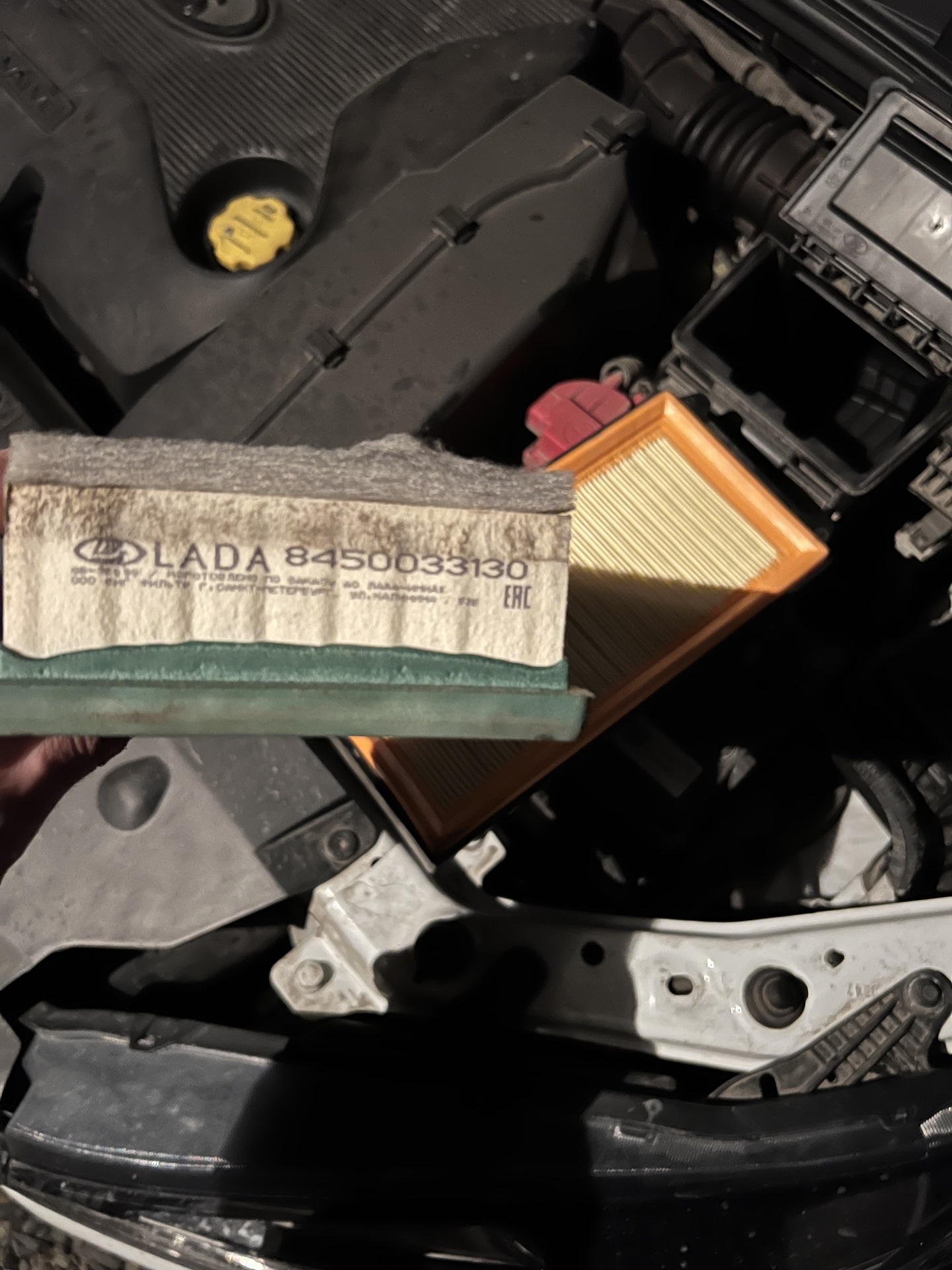 Новые стеклоочистители и замена воздушного фильтра — Lada Vesta (1G), 1 ...
