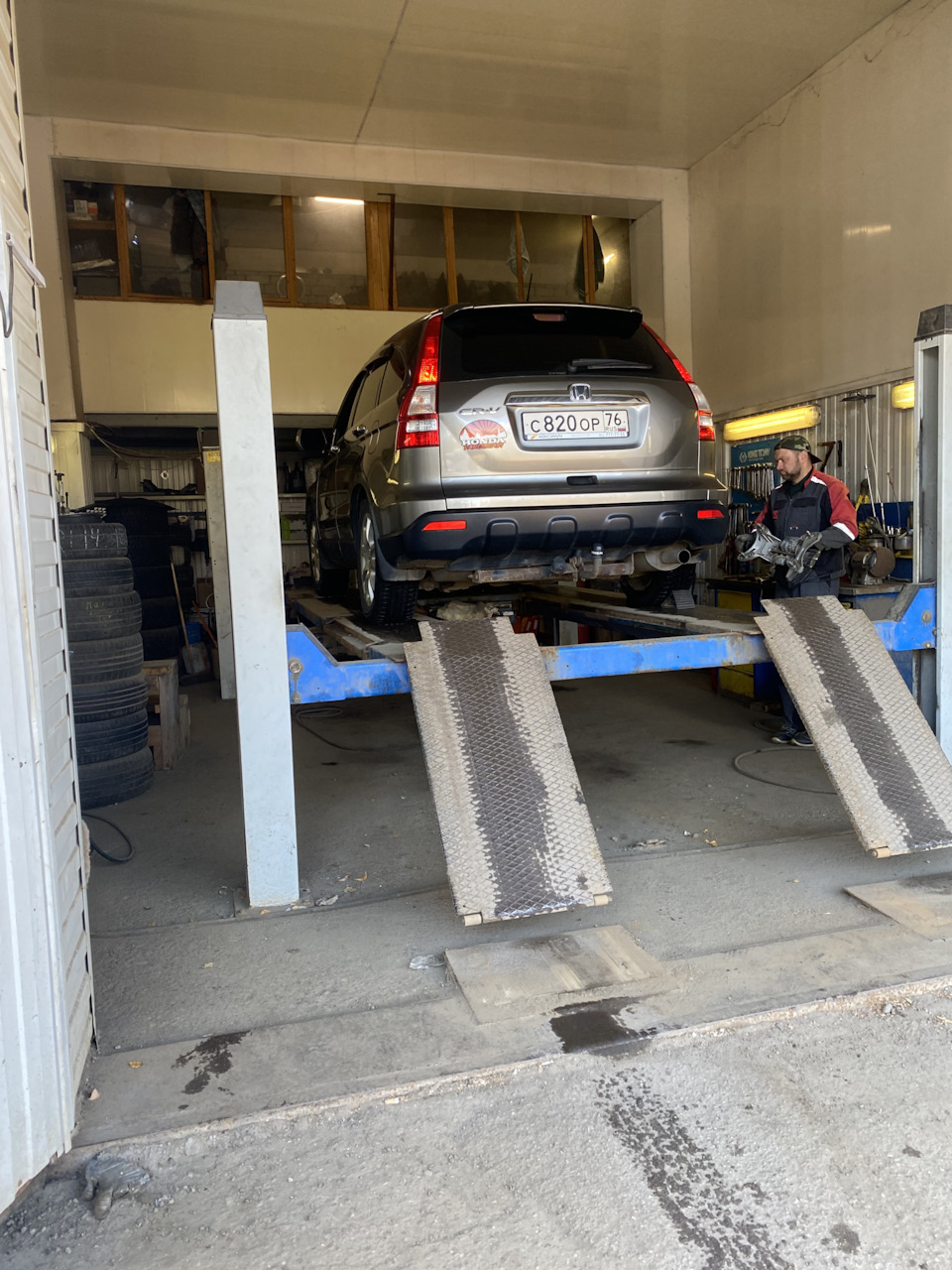 Замена расходников — Honda CR-V (RE), 2 л, 2008 года | расходники | DRIVE2