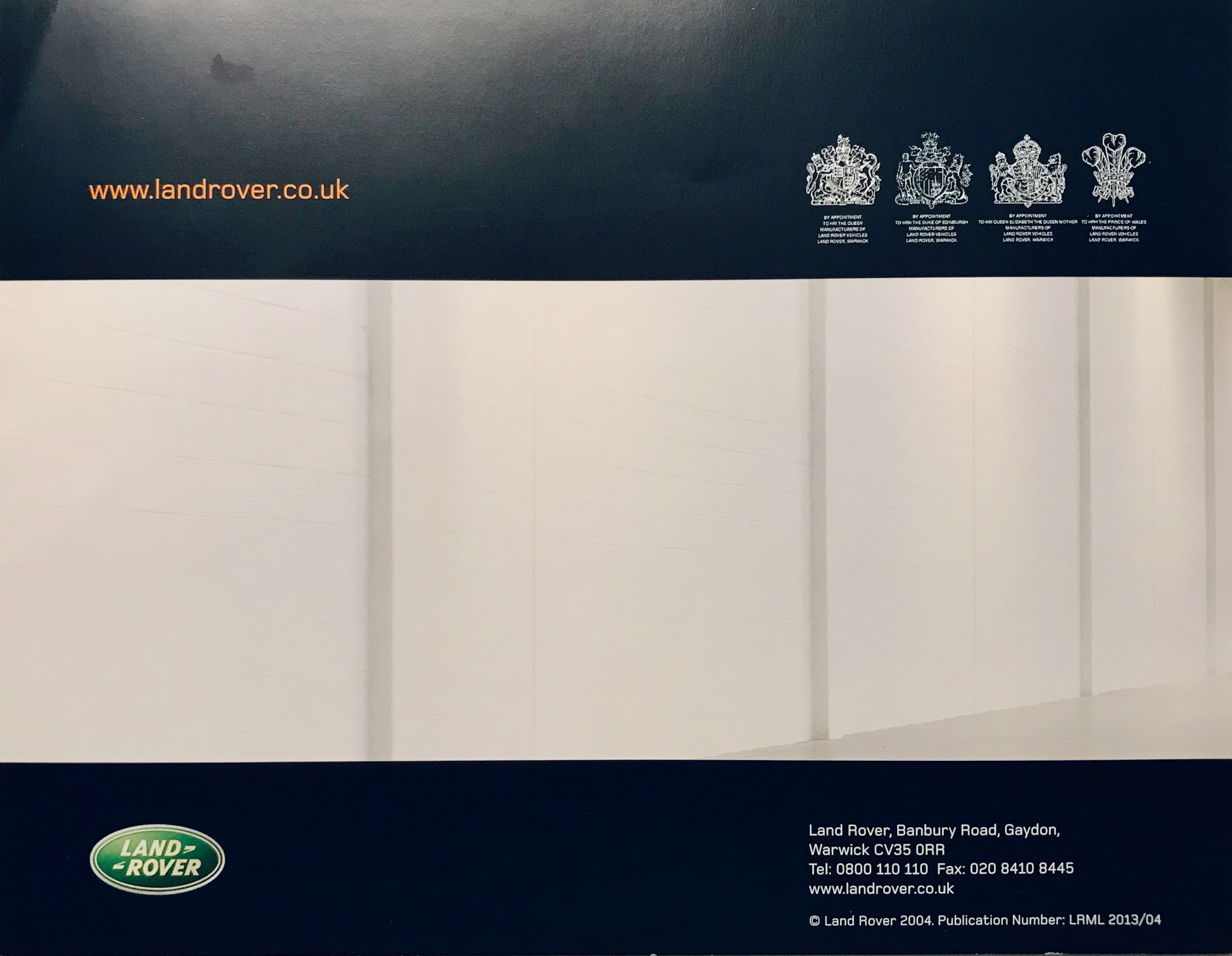 Брошюра 2004 Land Rover Discovery Pursuit Commercial — Land Rover ...