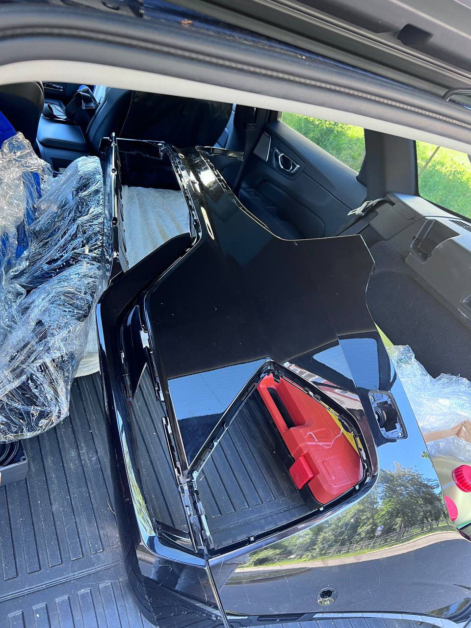 Перед R-design Ultimate black edition (переход в рестайлинговый бампер ...