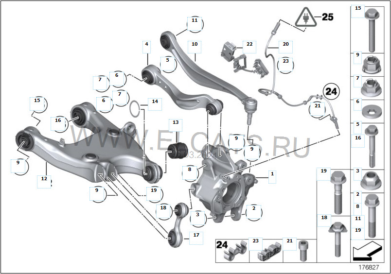 Замена плавающих сайлентблоков BMW F10 — BMW 5 series (F10), 2 л, 2011 ...