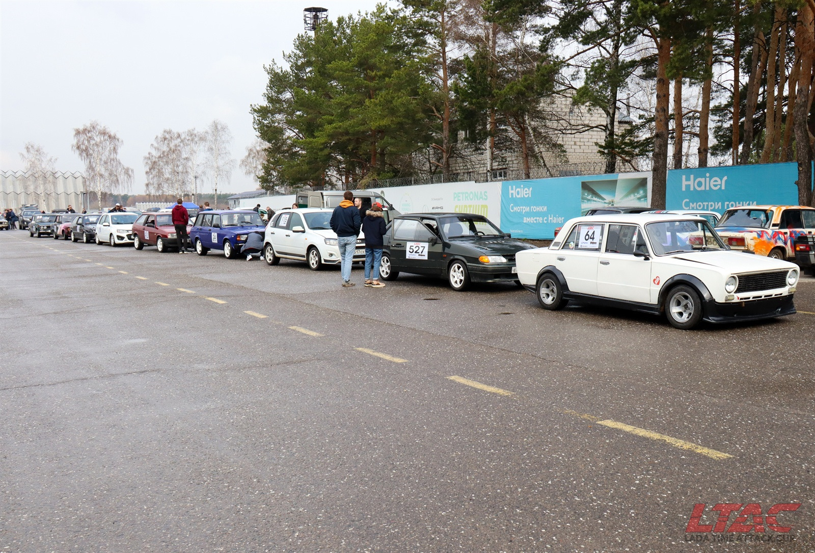 Time Attack. LTAC 23.04.22. Мячково. — Lada Калина Хэтчбек (2G), 1,6 л, 2014 года | соревнования ...