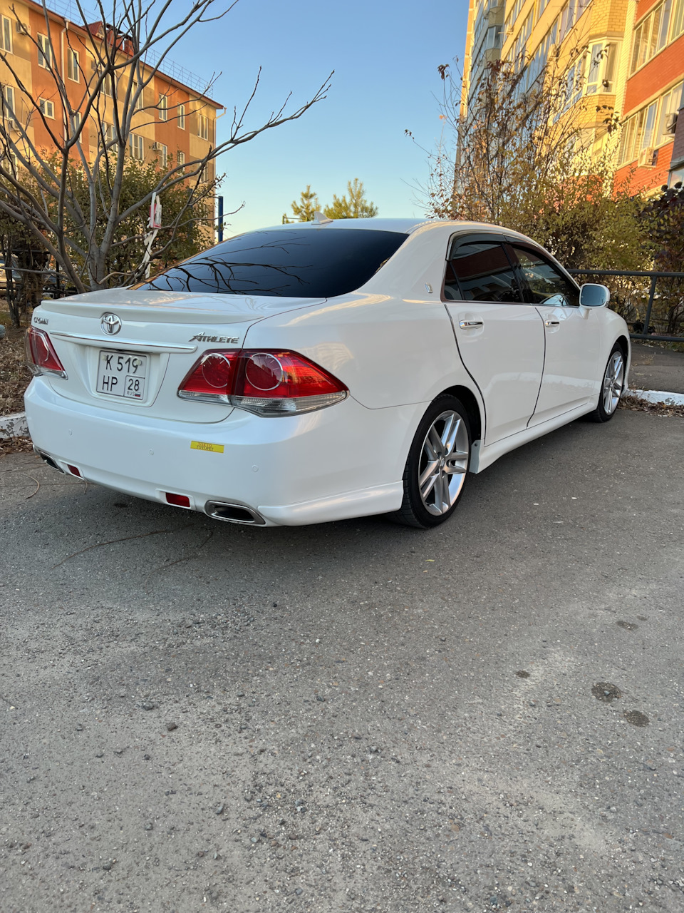 Зима не за горами (переобулся) — Toyota Crown (S200), 3,5 л, 2008 года ...