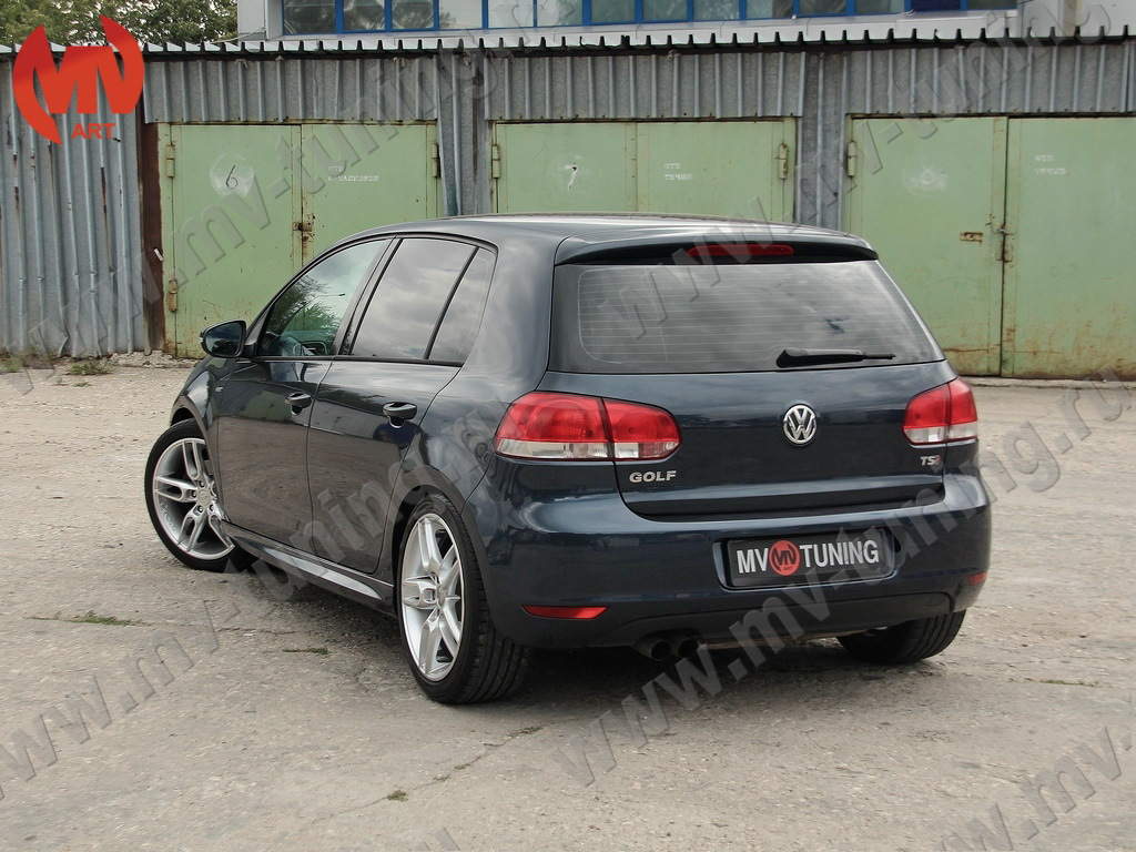 MV-Tuning пороги R-line Golf 6 — Volkswagen Golf Mk6, 1,6 л, 2011 года ...
