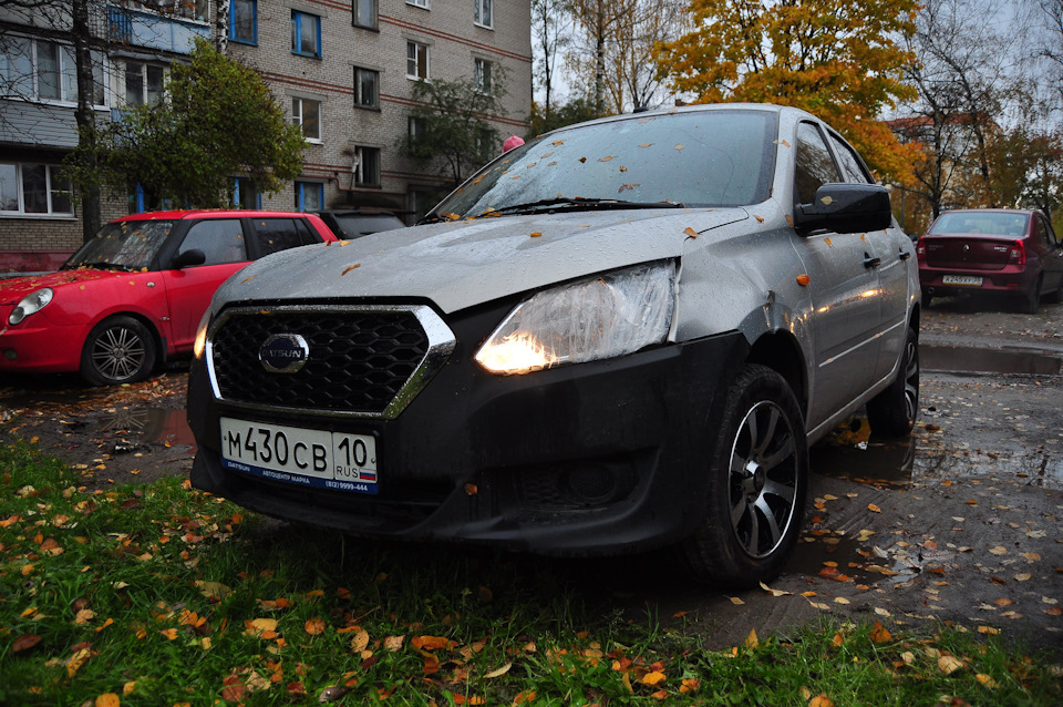 Меня слегка ударили… — Datsun on-Do, 1,6 л, 2019 года | ДТП | DRIVE2
