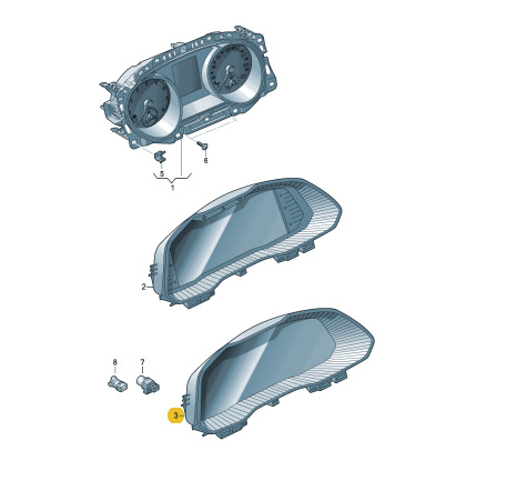 Виртуальная приборная панель на Октавия А7 (Номера) — Skoda Octavia ...