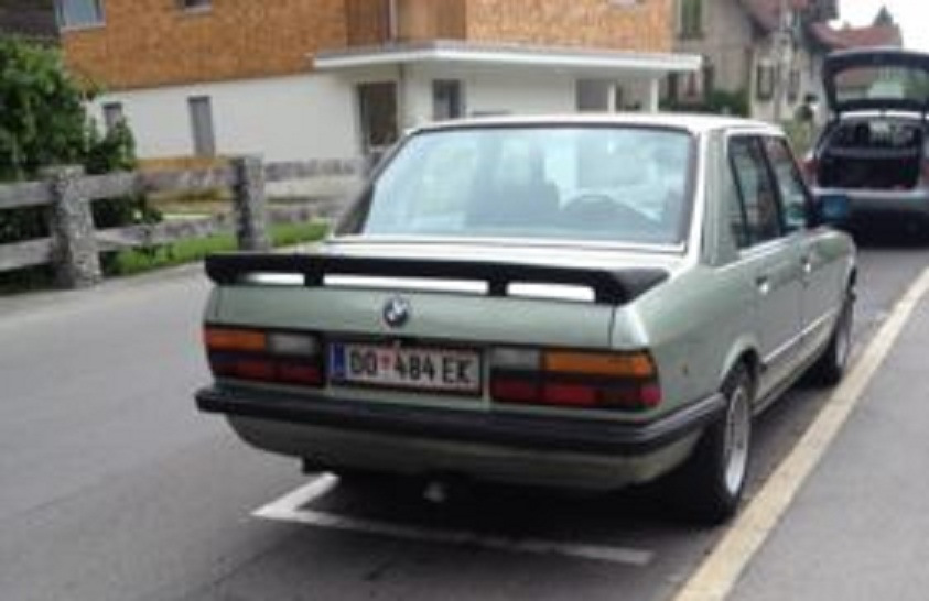 Пополнение коллекции — BMW 5-series e28 Zender Heckspoiler — DRIVE2