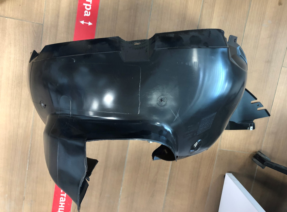 Установка нового бампера — Volkswagen Polo Sedan, 1,6 л, 2013 года ...