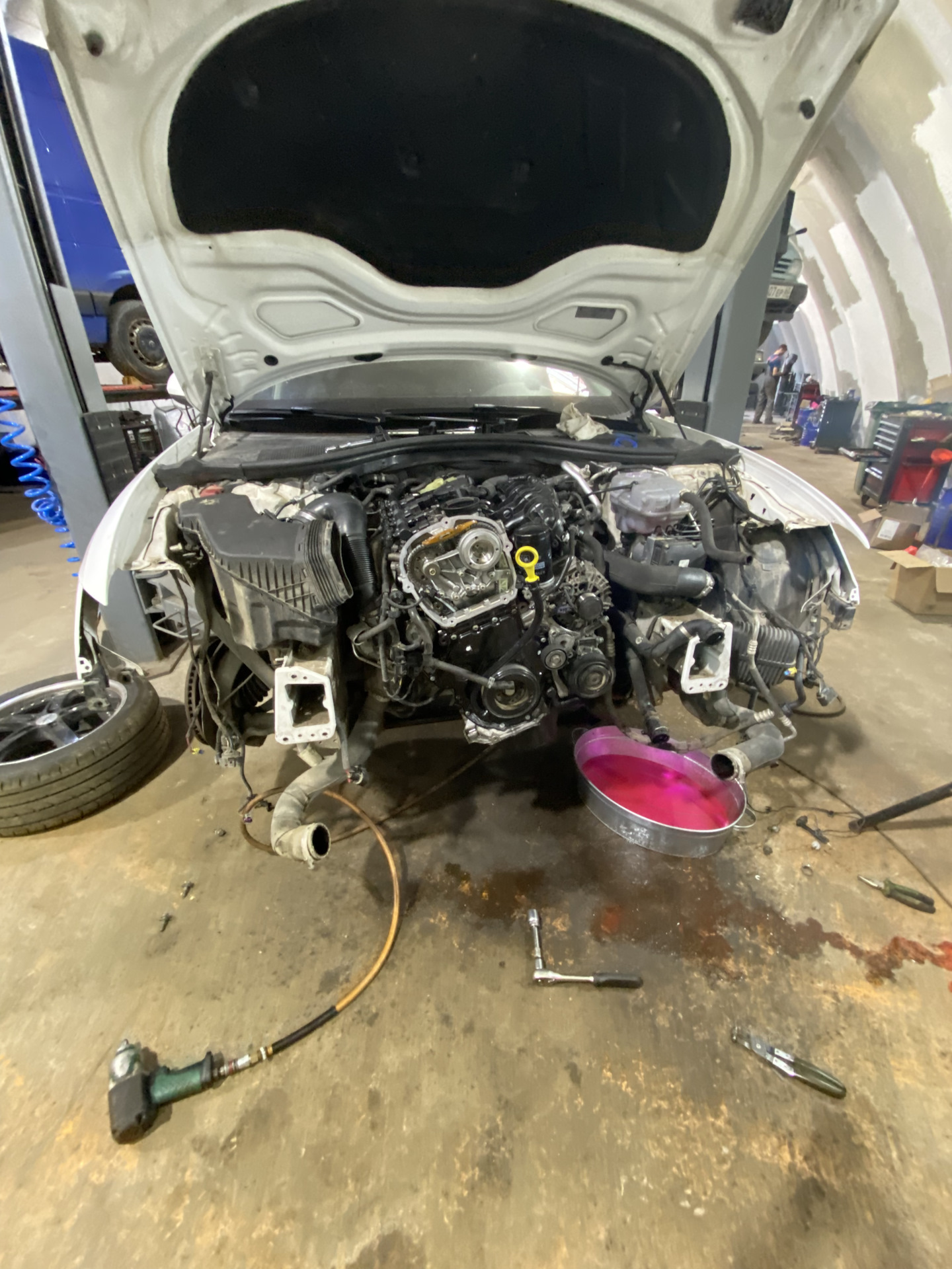 Капитальный ремонт двигателя Vag 2.0 TFSI — Audi A6 (C7), 2 л, 2011 ...