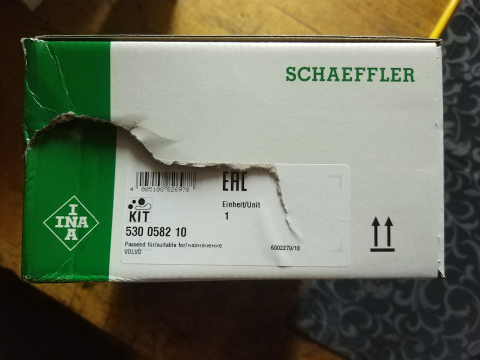 530058210 Комплект ремня ГРМ INA | Запчасти на DRIVE2