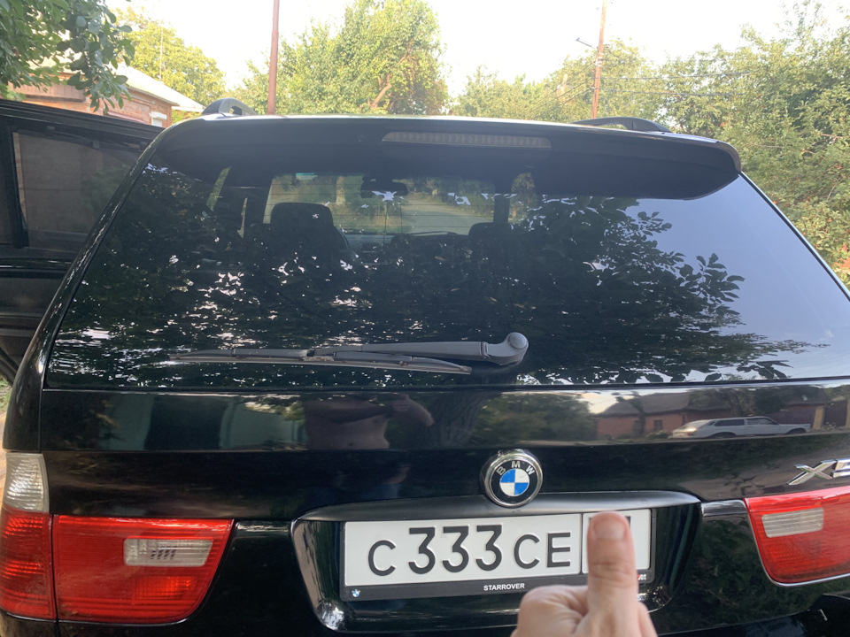 Задний дворник от е70 — BMW X5 (E53), 3 л, 2004 года | стайлинг | DRIVE2