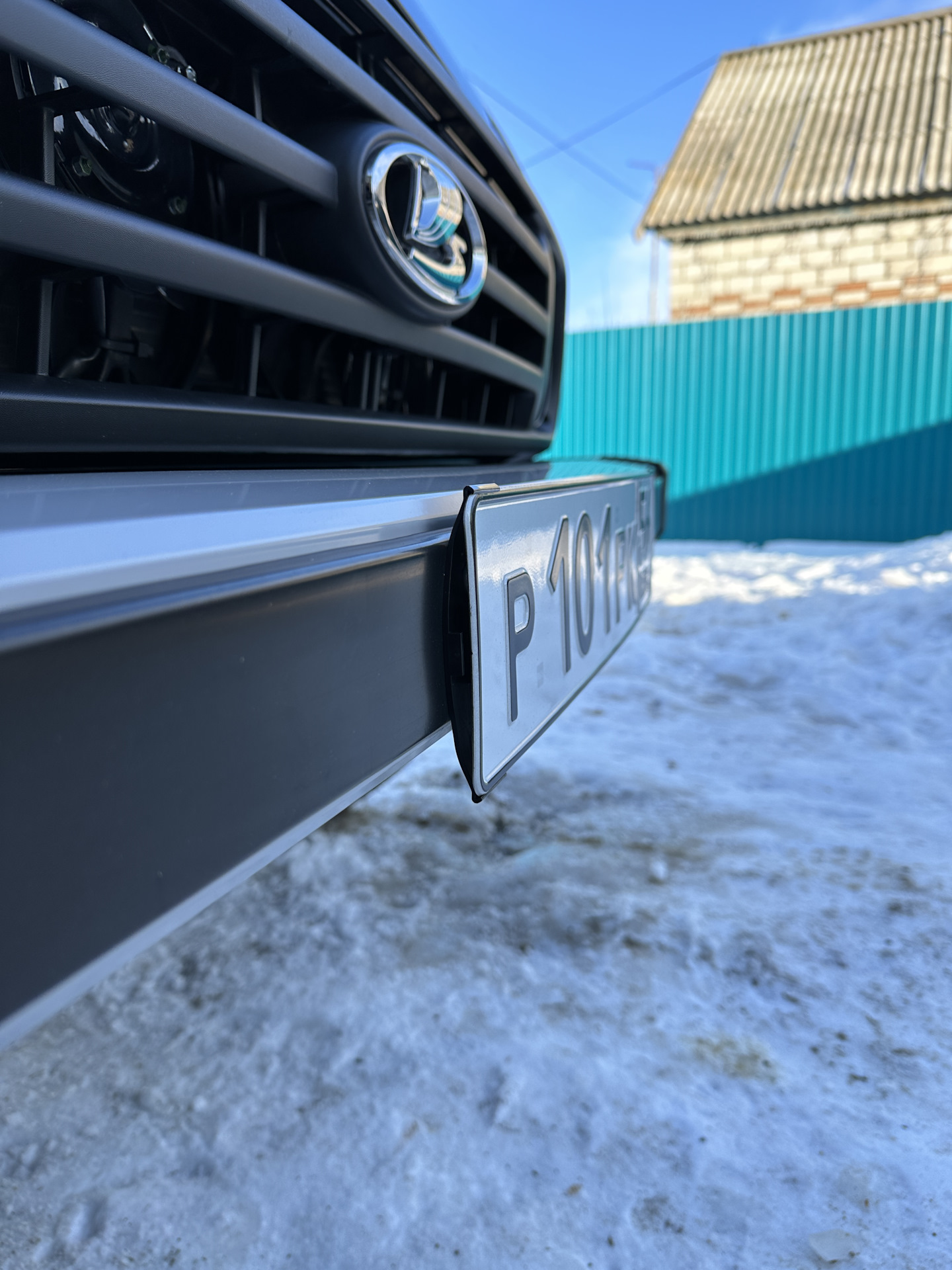 Крепления гос.номера PLEXICLICK — Lada 4x4 3D, 1,7 л, 2022 года ...