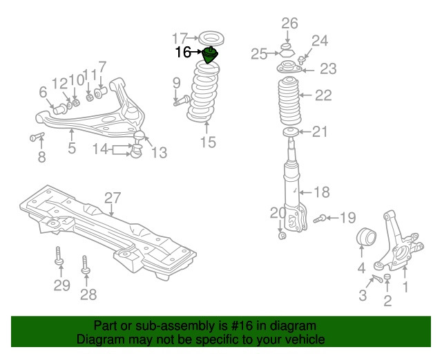4211060A10 Отбойник резиновый SUZUKI | Запчасти на DRIVE2