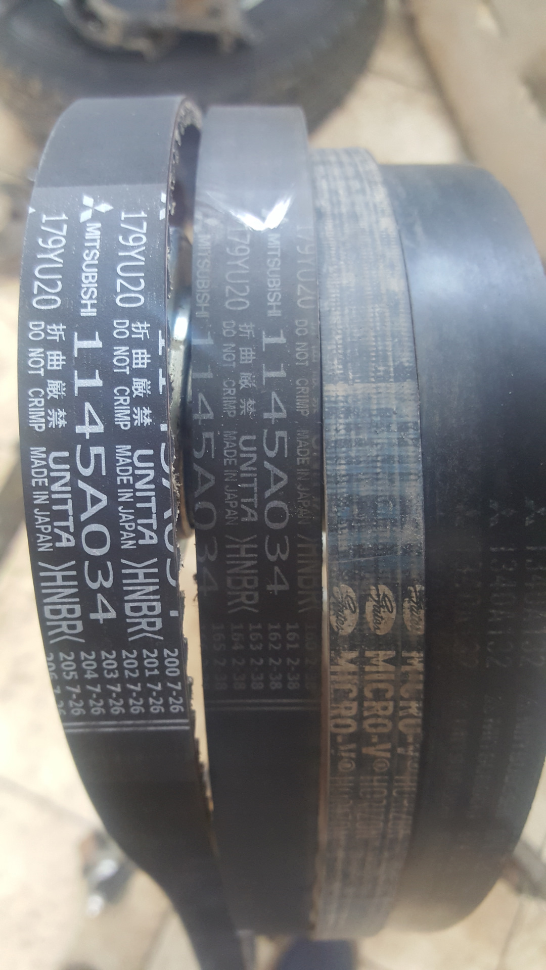 Замена ГРМ на 6b31 и про путь определения контрафакта. — Mitsubishi ...