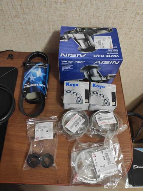 DAC4584W Подшипник передней ступицы M6 KOYO | Запчасти на DRIVE2
