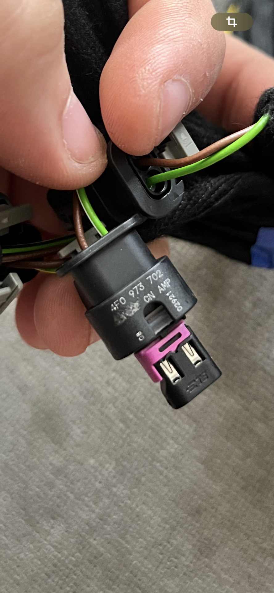 4F0973702 Корпус разъема VAG | Запчасти на DRIVE2