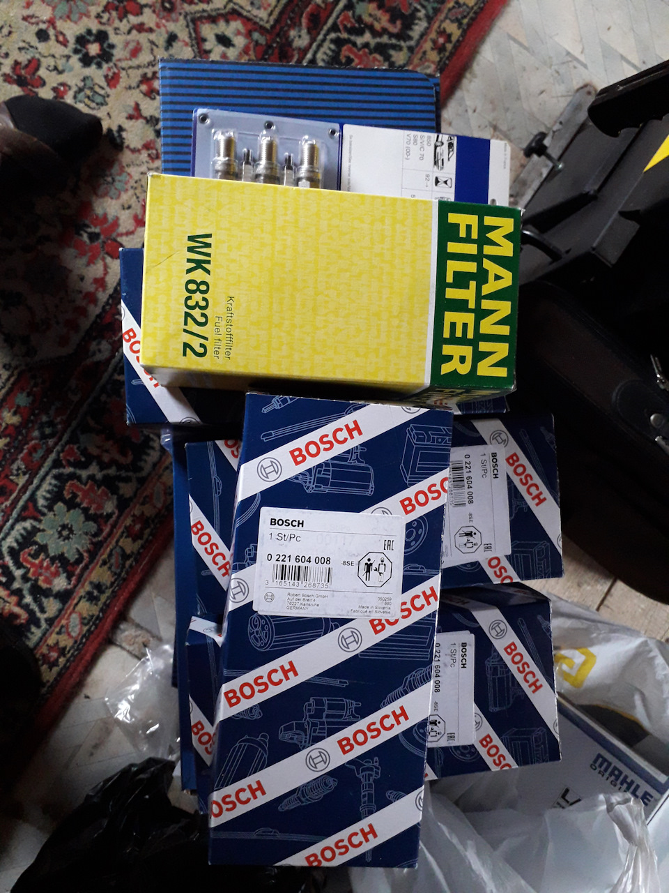 0221604008 Катушка зажигания BOSCH | Запчасти на DRIVE2