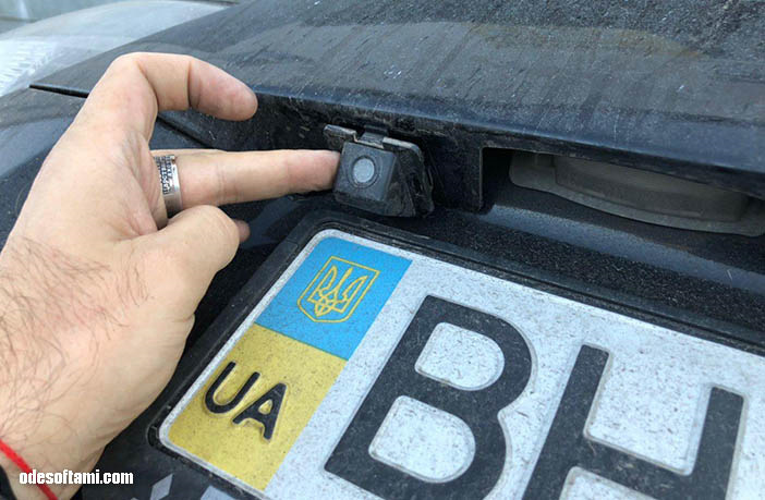 Китайская камера заднего вида Outlander XL — Mitsubishi Outlander XL, 2 ...