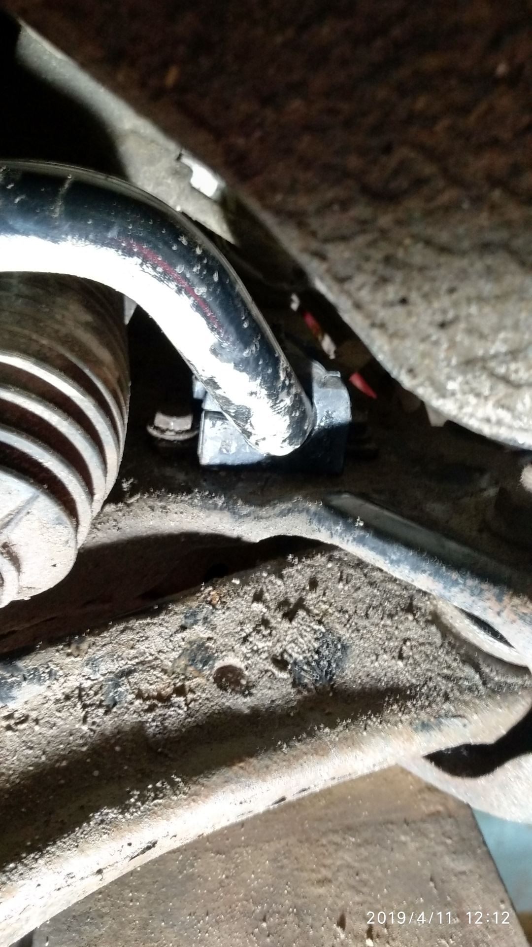 Втулки стабилизатора. — Dodge Caliber, 1,8 л, 2008 года | визит на ...