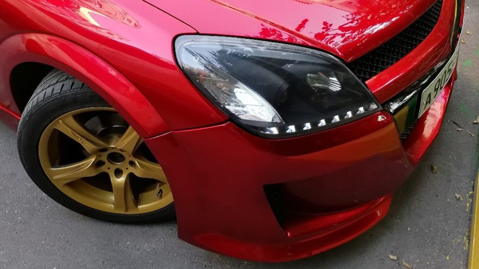 Opel Astra H GTC 1.8 бензиновый 2006 | Candy Red на DRIVE2